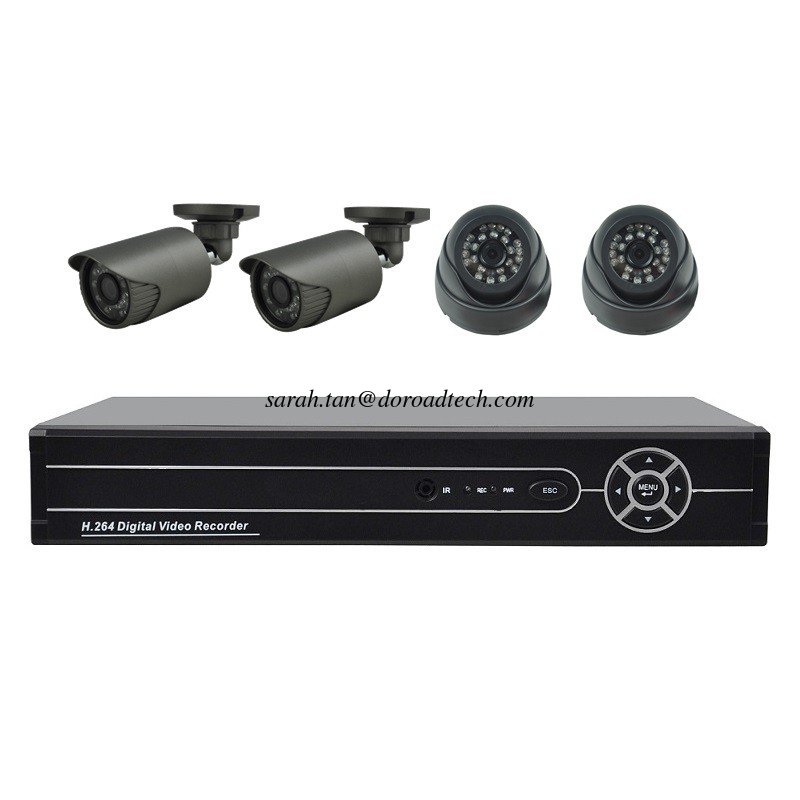 H.264 DIY AHD DVR Kit 2015 Hottest AHD New Technology AHD Camera DVR Video System