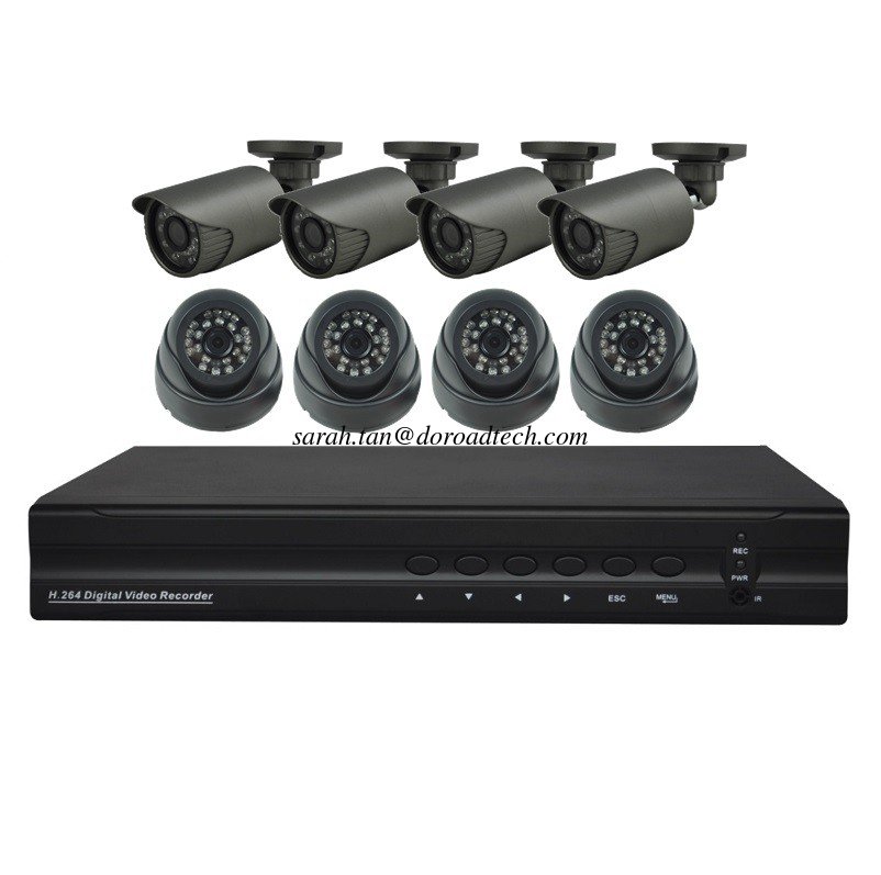 8CH HD 720P AHD Kit, 8 Channel AHD DVR Kit, AHD Camera System