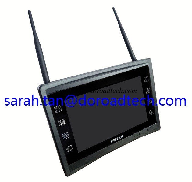 Home Security 4CH Wireless NVR with 11" HD LCD Display Monitor, 4CH Wifi NVR Kit