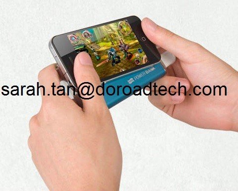 Power Bank 6800mah Ultra Thin Metal External USB Battery Charger for Smart Phone