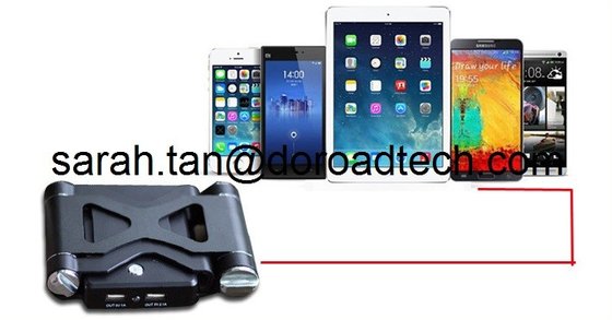 2015 New Design Smart Power Bank Portable External Battery Charger with Universal Stand