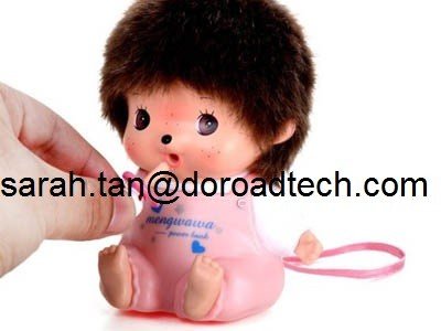 High Quality Plastic Cute Cartoon Power Bank 6000mAh Portable Battery Pack Charger