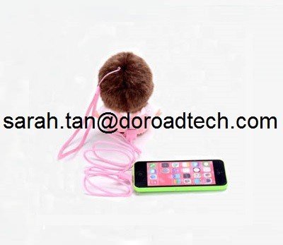 High Quality Plastic Cute Cartoon Power Bank 6000mAh Portable Battery Pack Charger