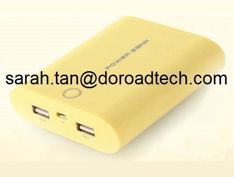 12000mAh Power Bank Portable Wholesale Plastic Power Bank Portable Charger for Smart Phone