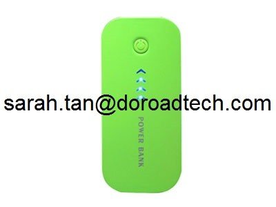 Best Selling Plastic Portable Cell Phone Charger / Mobile Charger / Power Bank 5600mah