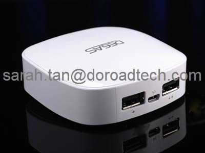 Plastic Colorful Design Portable/Emergency Universal Power Bank, External Battery Charger