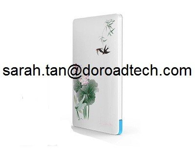 Ultra Thin Card Shape Power Banks Mobiles/Smart Phone Battery Charger Real Capacity