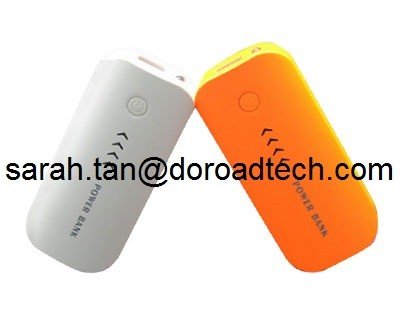 Best Selling Plastic Portable Cell Phone Charger / Mobile Charger / Power Bank 5600mah