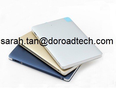 Ultra Thin Card Shape Power Banks Mobiles/Smart Phone Battery Charger Real Capacity