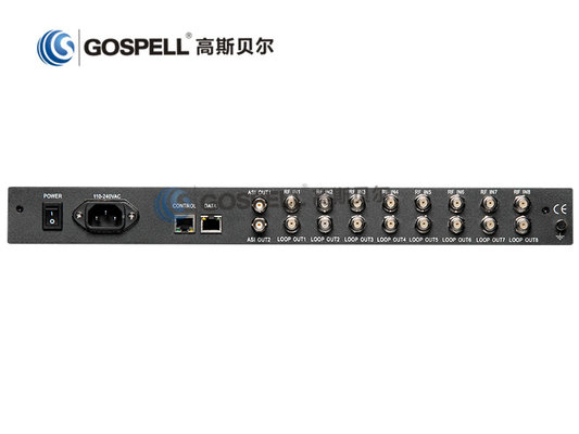 Digital Television HD Receiver DVB-S/S2 RF Reception , Multiplexer and Scrambler