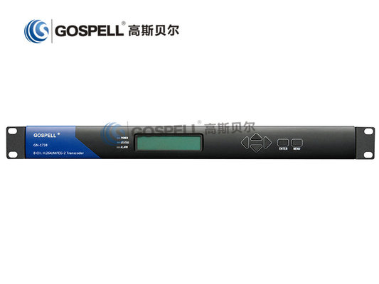 Satellite Digital TV Encoder MPEG Transcoder For SD Video Conversion