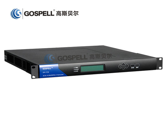 Satellite Digital TV Encoder MPEG Transcoder For SD Video Conversion