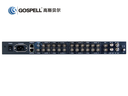 Digital Television MPEG-2 SD Encoder QAM Transmodulator With QAM Modulation