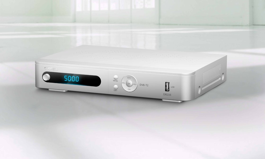Digital Cable HD H.264 / MPEG-4 Set Top Box Support S/PDIF Audio Output