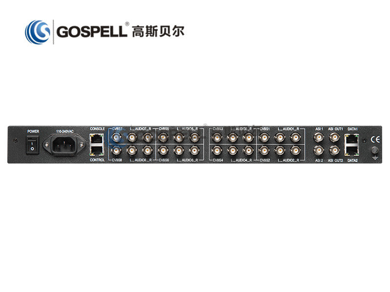 8 Channel IPTV MPEG-2 SD Encoder