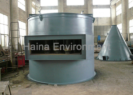 Environmental Tangential Cast Iron Multi Cyclone Dust Collector For Furnace