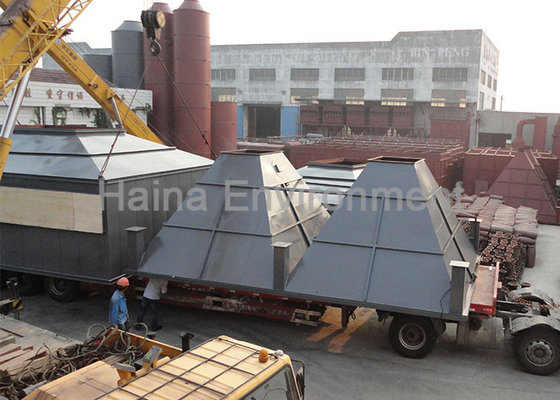 Environmental Tangential Cast Iron Multi Cyclone Dust Collector For Furnace