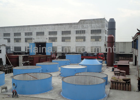 Industrial Smoke Filter Wet Gas Scrubber Dust Collector Cyclone With Eddy plate