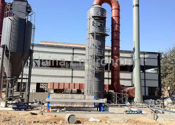 Biomass Boiler Industrial Wet Gas Scrubber For Air Treatment Little Resistance