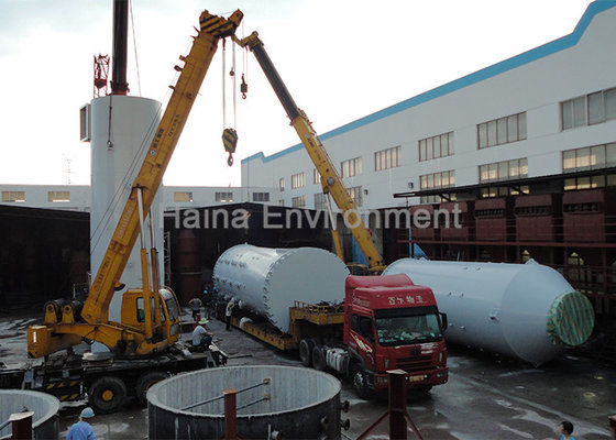 Durable Wear Resistant Wet Scrubber Dust Collector , Wet Scrubber For Boiler