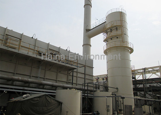 Durable Wear Resistant Wet Scrubber Dust Collector , Wet Scrubber For Boiler