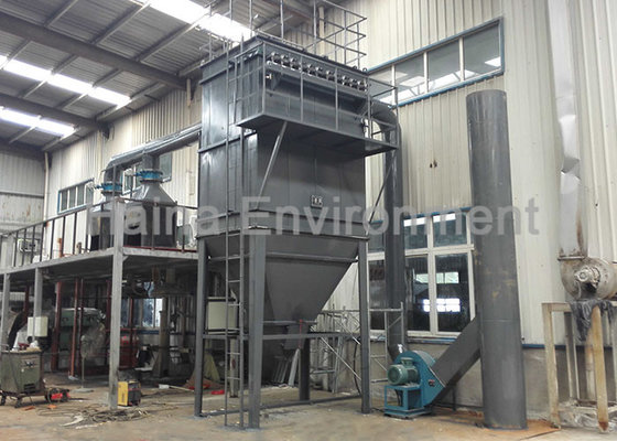 99% Efficiency Steel Jet Single Bag Dust Collector For Purify Flue Gas