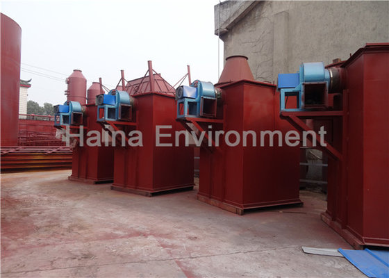High Efficient Warehouse Roof Portable Dust Collector , Bag Filter Dust Collector