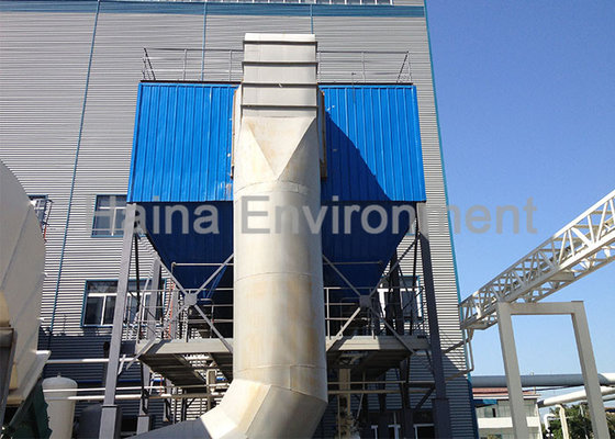 Air Impulse Bag House Dust Collector , Pulse Portable Cyclone Bag Filter
