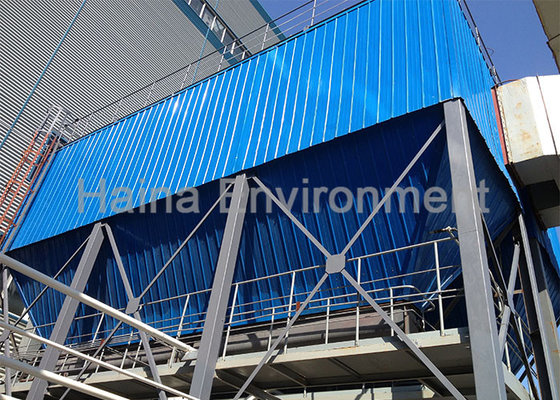 Air Impulse Bag House Dust Collector , Pulse Portable Cyclone Bag Filter