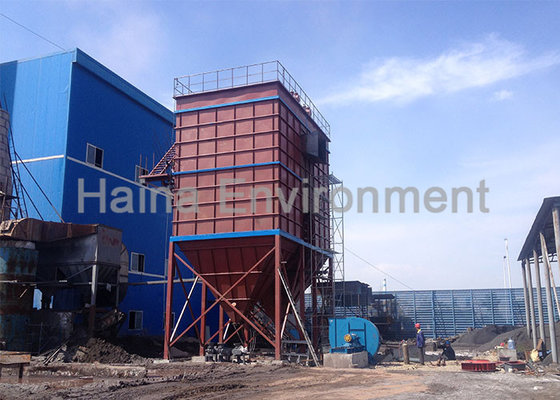 Long Bag Filter Dust Collector Low Pressure High Efficient Low Gas Consumption