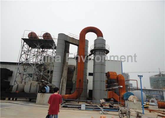 Water Film Flue Gas Desulfurization Systems Dust Collector Anti Seepage Acid