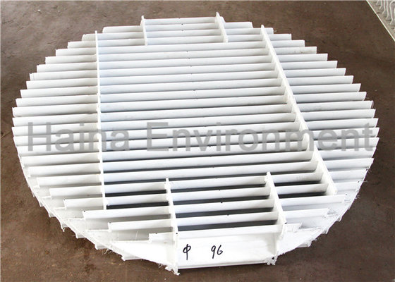 Polypropylene Vane Type Demister , Vane Mist Extractor With Liquid Sepearator Demister Pad