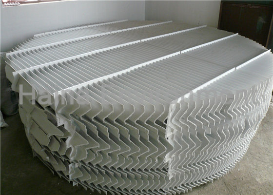 150℃ Resistance PVC Material Mist Eliminator Demister For Wet Scrubber Equipment