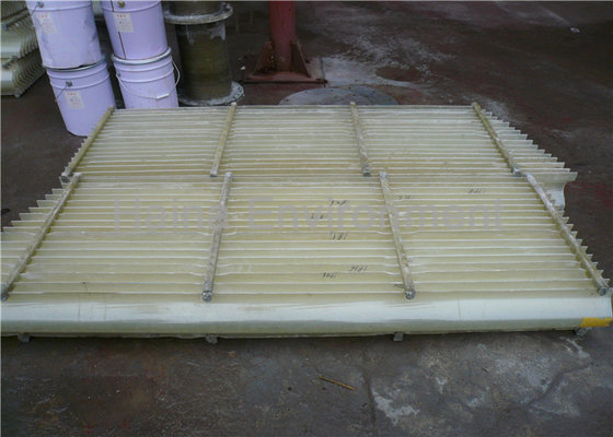 Corrosion Resistant Vane Mist Extractor For Water Film Spray Tower 180℃ Resistant