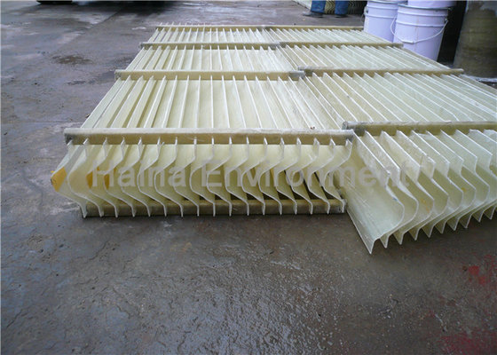 Corrosion Resistant Vane Mist Extractor For Water Film Spray Tower 180℃ Resistant