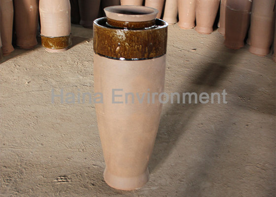 Ceramic Cyclone Dust Separator Collector 3-10um Dust Diameter for Industrial Boiler