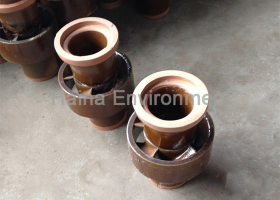 Ceramic Cyclone Dust Separator Collector 3-10um Dust Diameter for Industrial Boiler