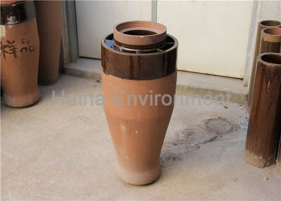 95% High Dust Collector Efficiency Ceramic Cyclone Dust Separator 500 Flue Gas Treatment