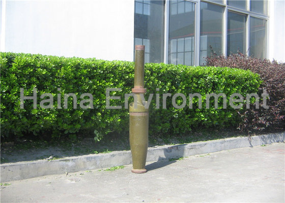 Rotating Flue Gas Centrifugal Dust Separator , Manual Dust Cyclone Separator
