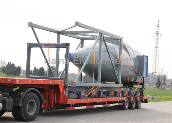 5 μM Particle Size Flue Gas Cyclone Dust Collector For Industrial Smoke Filter