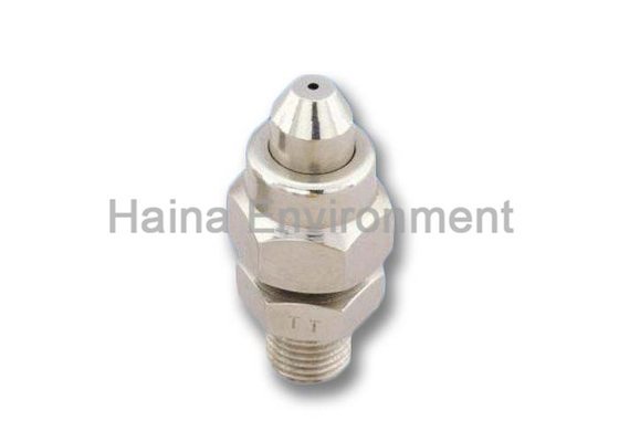 Fan Spray Nozzle Stainless Steel , Water Atomizer Nozzle Three - Piece Construction