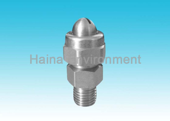 Fan Spray Nozzle Stainless Steel , Water Atomizer Nozzle Three - Piece Construction