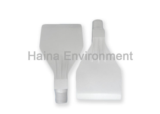Flat Fan Water Spray Nozzles Low Noise For Dust / Water Droplets