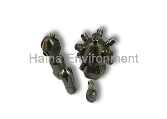 Rotating Atomizing Spray Nozzles Corrosion Resistant With Aluminum / Brass Material