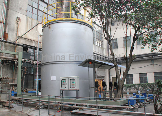 Metal Catalyst Industrial Air Scrubbers , Exhaust Gas Treatment System Environment Friendly