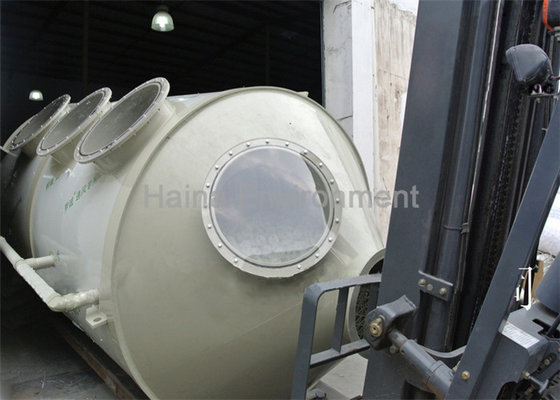 Corrosion Resistance Acid Fume Scrubber For Industrial Acid - Alkali Exhaust Gas Treatment System