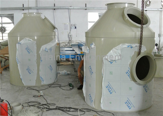 PP Board Industrial Air Scrubbers , Hydrogen Sulfide Scrubber For Purifying VOCs Pollution