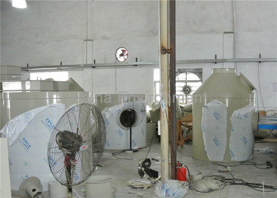 Low Noise Air Cleaning Devices , Smoke Scrubber Systems For Industrial VOCs Exhaust Gas