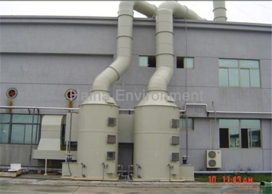 Professional Acid Fume Scrubber for Electroplating / Hardware Industry 97 % Efficiency