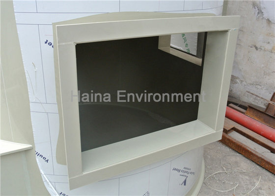PP Air Pollution Scrubbers , Hydrochloric Acid Scrubber For Removing Chemical Gas Dust